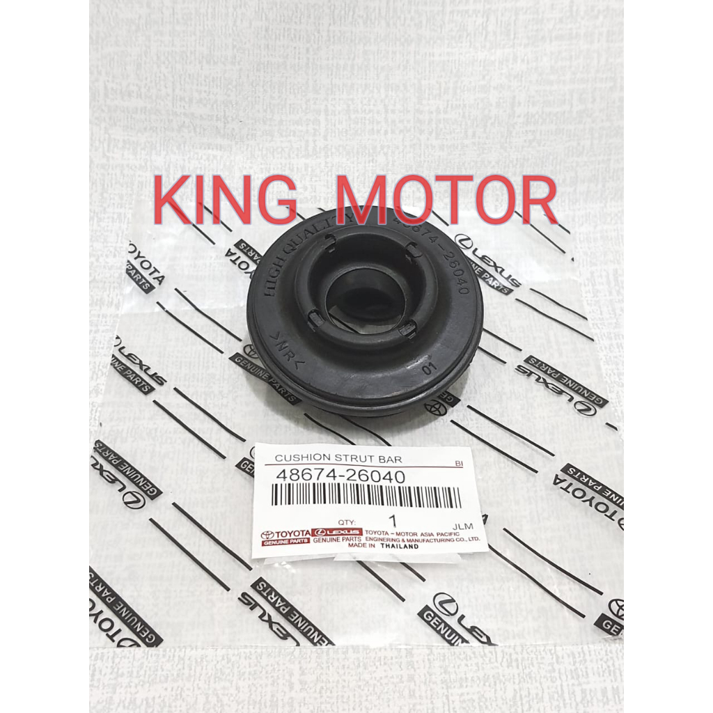 Jual Karet Cushion Strutbar Toyota Hiace comuter 48674-26040 Original ...