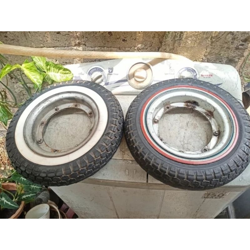 Jual Velg vespa classic super ps strada bajaj banci p150s pelek ring 8 ...