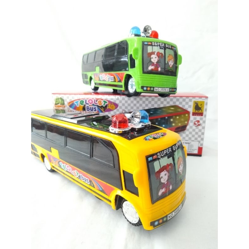 Jual mainan bus telolet bisa jalan | Shopee Indonesia