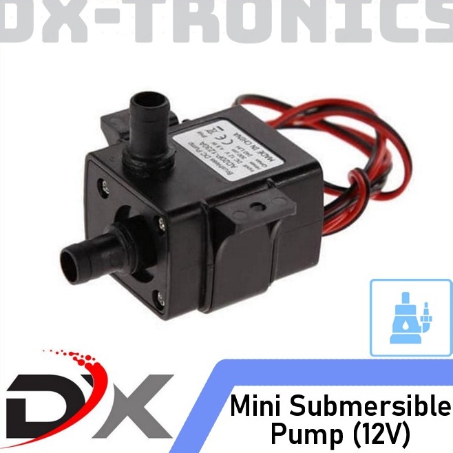 Jual Mini Submersible Water Pump Motor Pompa Air Celup Brushless DC 12V ...