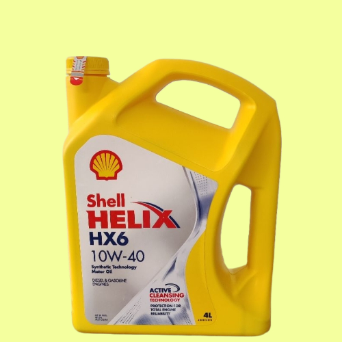 Jual OLI SHELL HELIX HX6 10W-40 4 liter | Shopee Indonesia