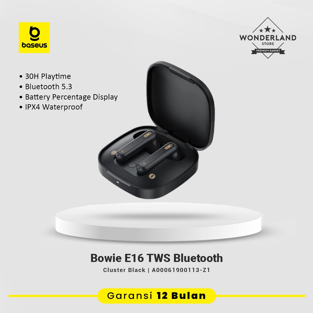 Jual Baseus Bowie E16 TWS Bluetooth Earphone Bluetooth 5.3 IPX4 30H ...