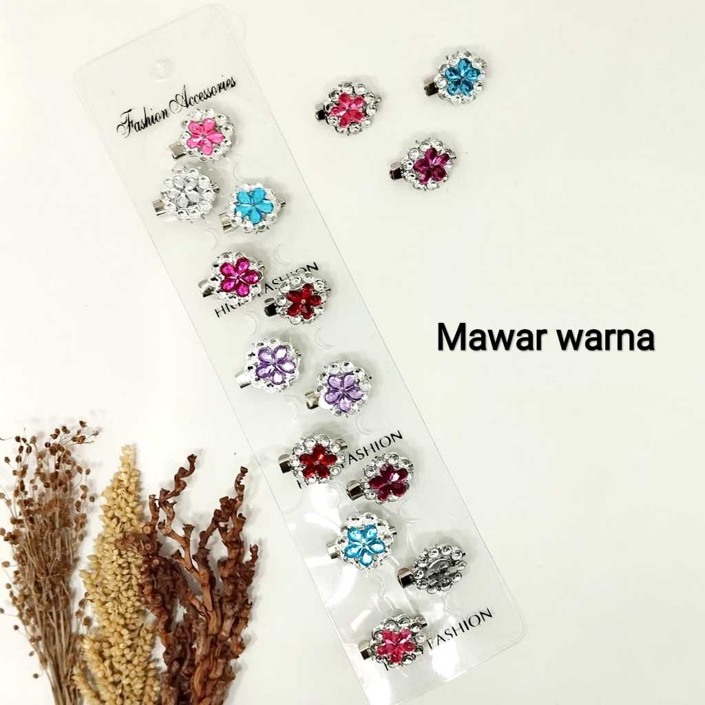 Jual TERMURAH 1 lusin (12 PCS ) Bros dagu gold silver / bros mewah ...