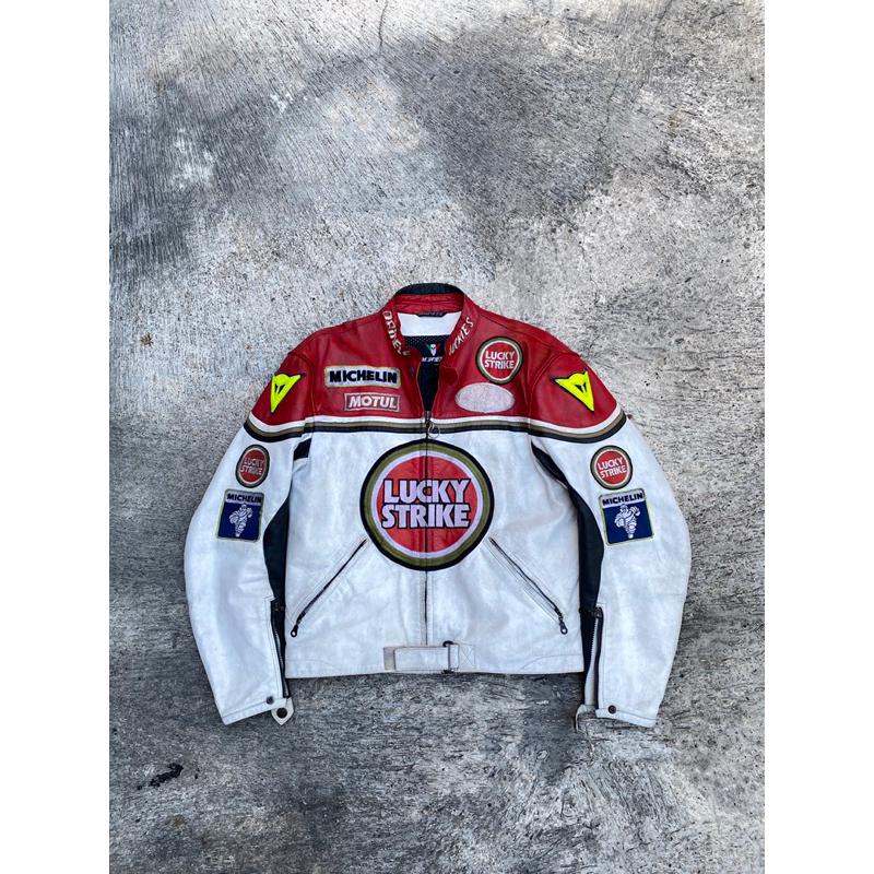 Jual Vintage 90’s Dainese Lucky Strike Race Jacket | Shopee Indonesia