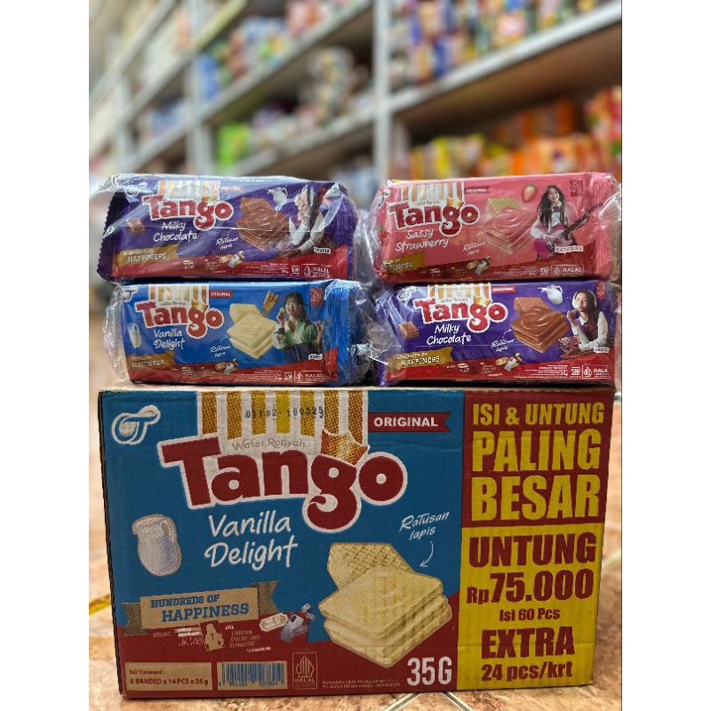 Jual Tango Spesial edition x JKT48 isi (10+3pcs) TANGO X JKT48 | Shopee ...