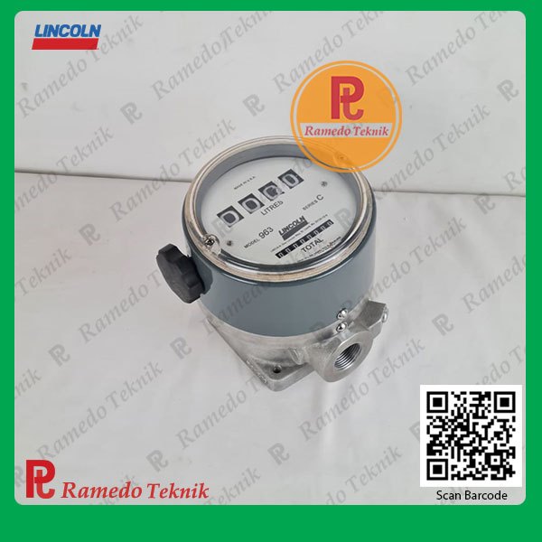 Jual Flow Meter Lincoln Model 963 1 Inch - Lube Oil Counter Series 999 ...