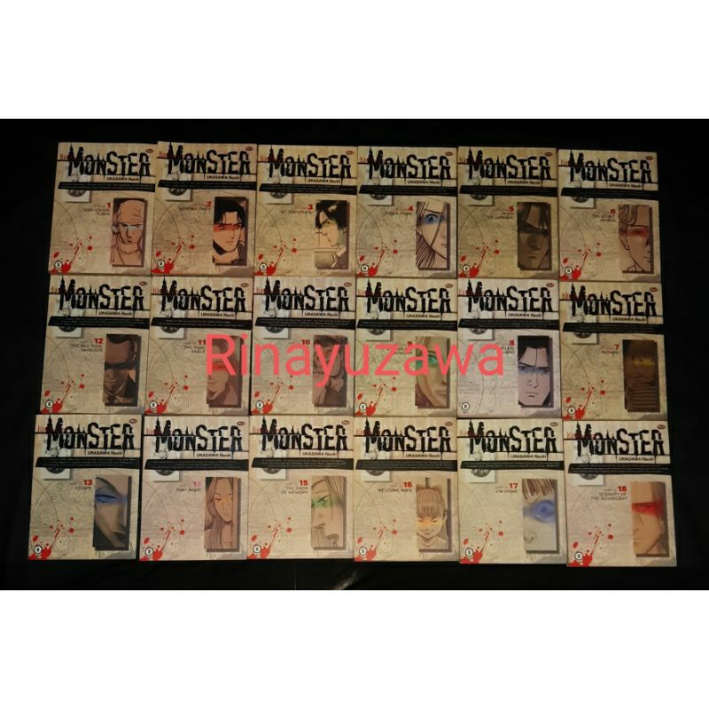 Jual Komik Monster Urasawa Naoki ( FULLSET ) | Shopee Indonesia