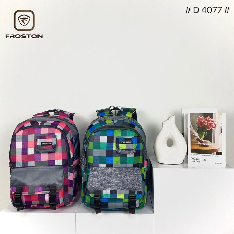 Jual Tas sekolah/Ransel sekolah FROSTON | Shopee Indonesia