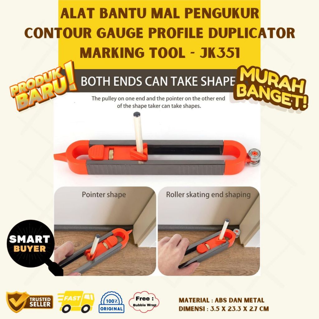 Jual Alat Bantu Mal Kontur Sketsa Pengukur Contour Gauge Profile ...