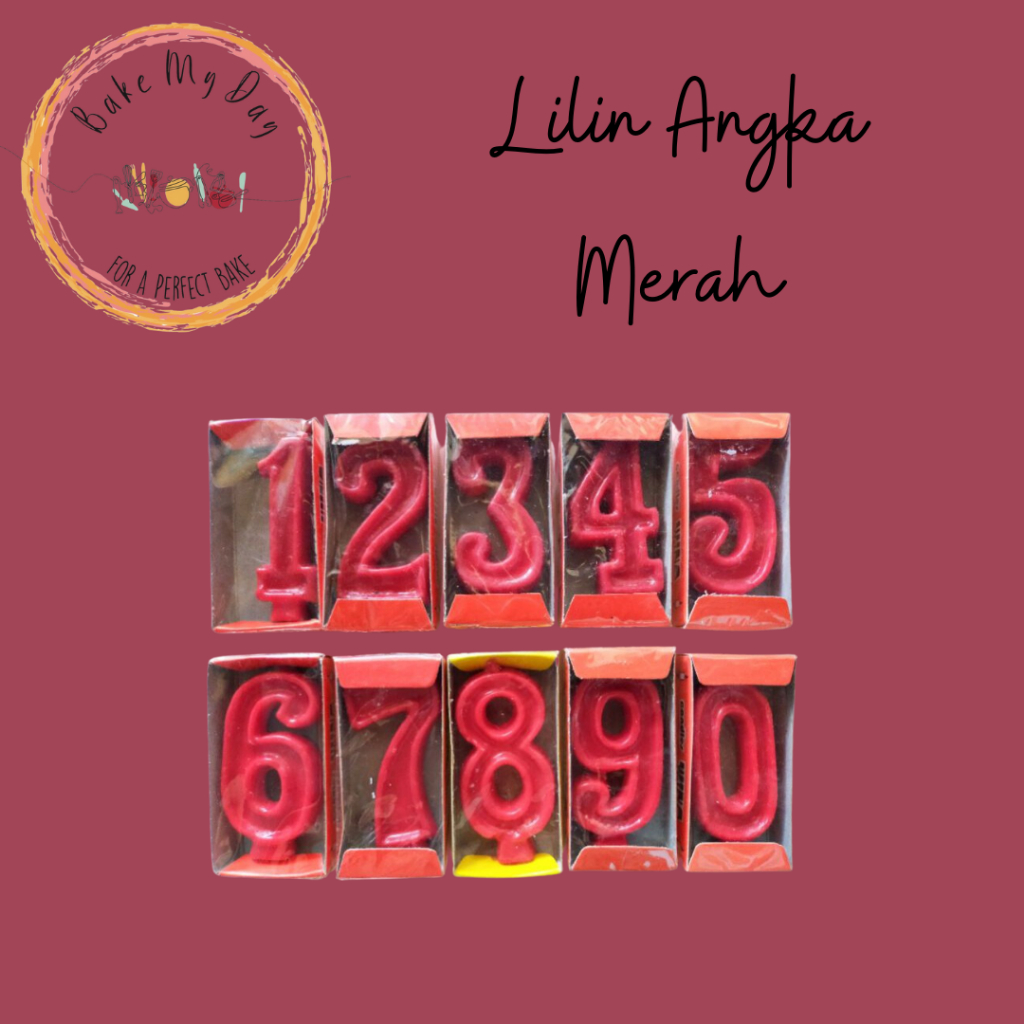 Jual Lilin Taruna Angka Merah | Shopee Indonesia