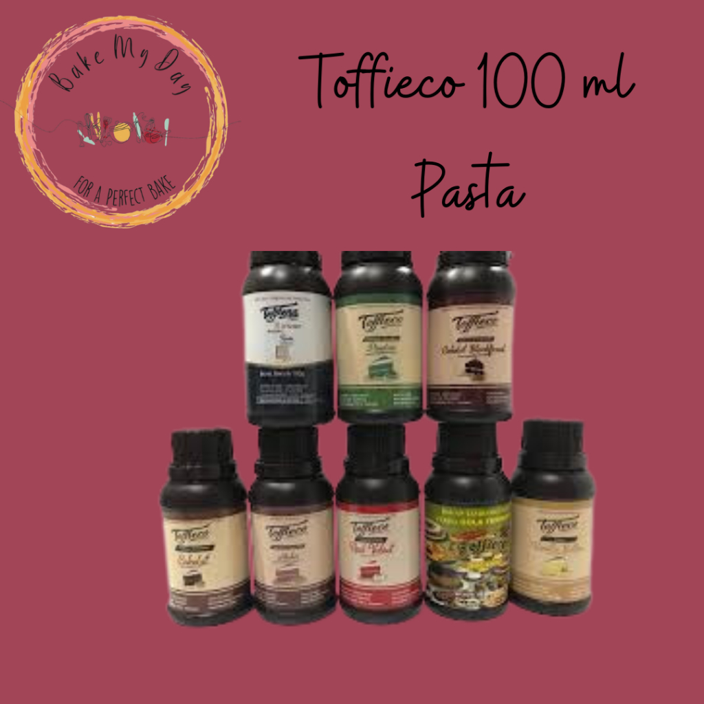Jual Pasta Toffieco 100 ml Mocca Vanilla Butter Coklat Blackforest Zero ...