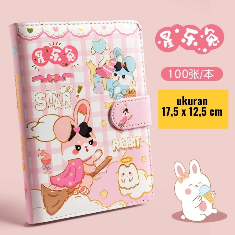 Jual Buku Journal Diary Aesthetic Agenda Magnetic Notebook A5 Kertas ...