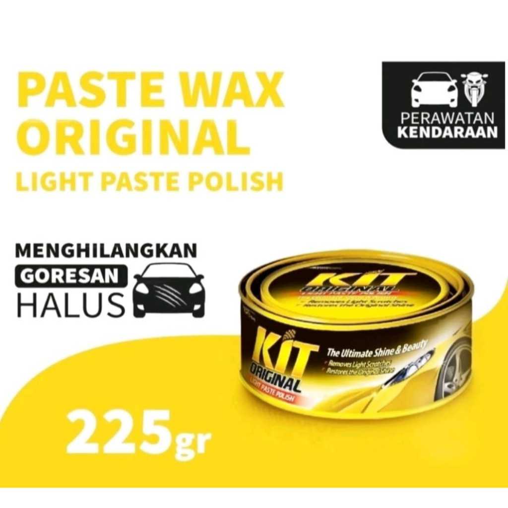 Jual KIT PASTE WAX ORIGINAL 225 GR LIGHT POLES PENGHILANG BARET MOBIL ...