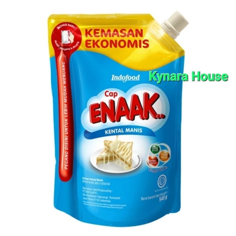 Jual Krimer Cap Enaak Kental Manis Putih 545gr | Shopee Indonesia