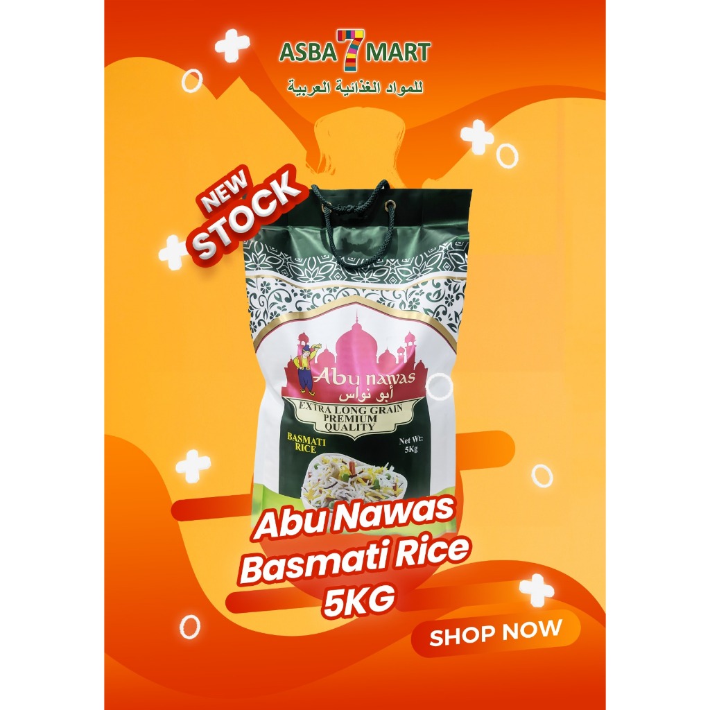 Jual ABU NAWAS BASMATI RICE 5KG | Shopee Indonesia