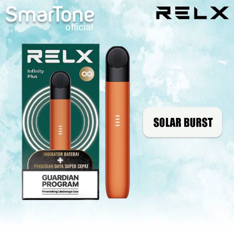 Jual RELX INFINITY PLUS DEVICE KIT - SOLAR BURST ORANGE | Shopee Indonesia