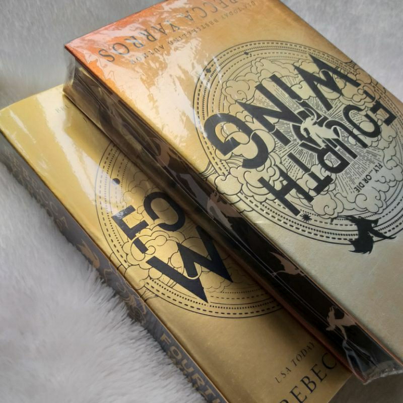 Jual FOURTH WING First Print First Edition Sprayed Edges - Rebecca ...