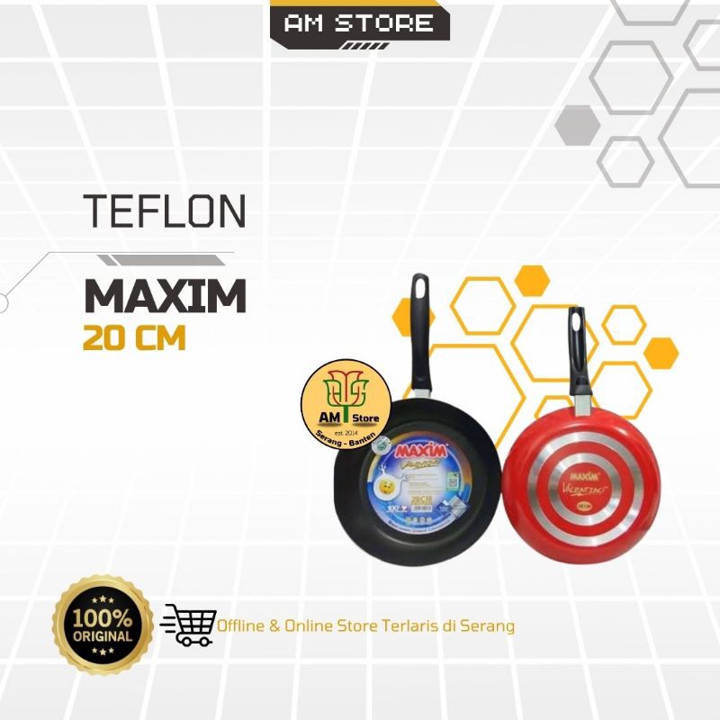 Jual Teflon Maxim 20 CM | Shopee Indonesia