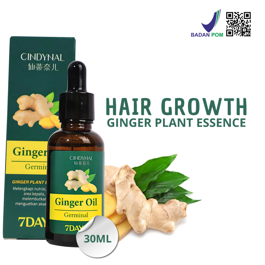 Jual [BPOM]Serum CINDYNAL Ginger Germinal Oil Penumbuh Rambut Cepat ...