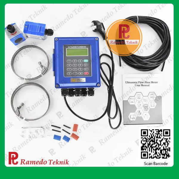 Jual Ultrasonic Flow Meter TUF-2000B TM-1 - Digital Ultrasonic Portable ...