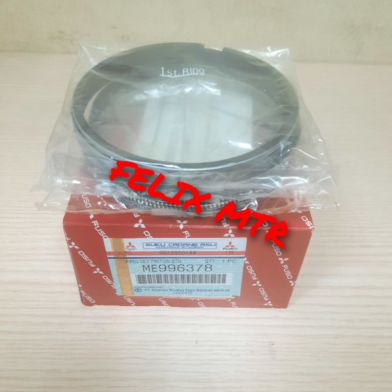 Jual RING PISTON RING SEHER SET MITSUBISHI PS135 4D33 RAGASA | Shopee ...
