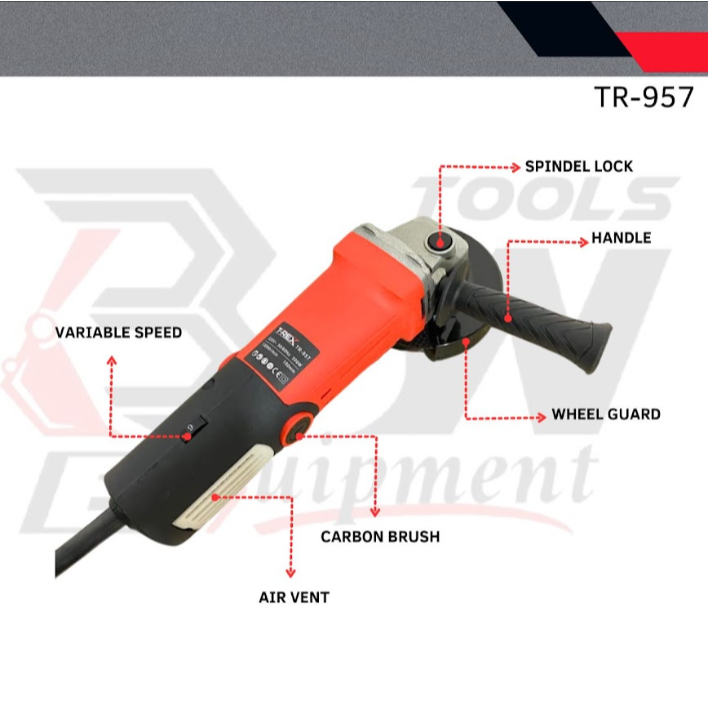 Jual Mesin gerinda tangan variable speed 4" Daya rendah full tembaga ...