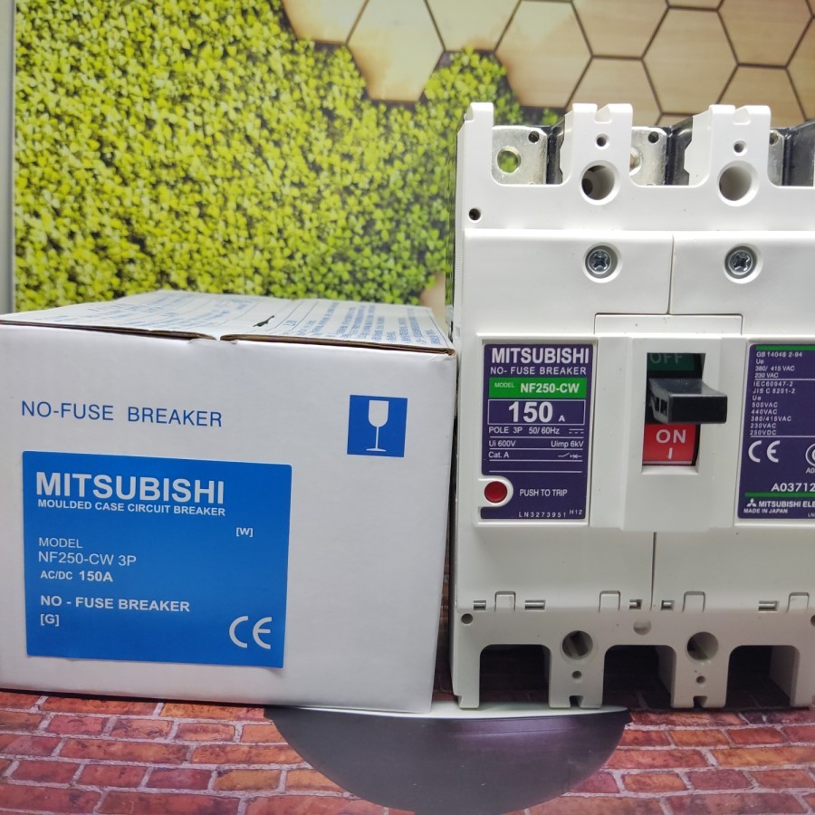 Jual MCCB NFB breaker Mitsubishi NF-250CW NF250CW NF250-CW 150A 150 A ...