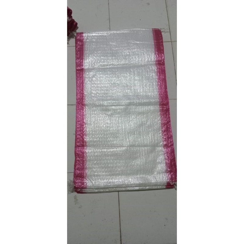Jual karung beras transparan 15kg-20kg (BARU) | Shopee Indonesia