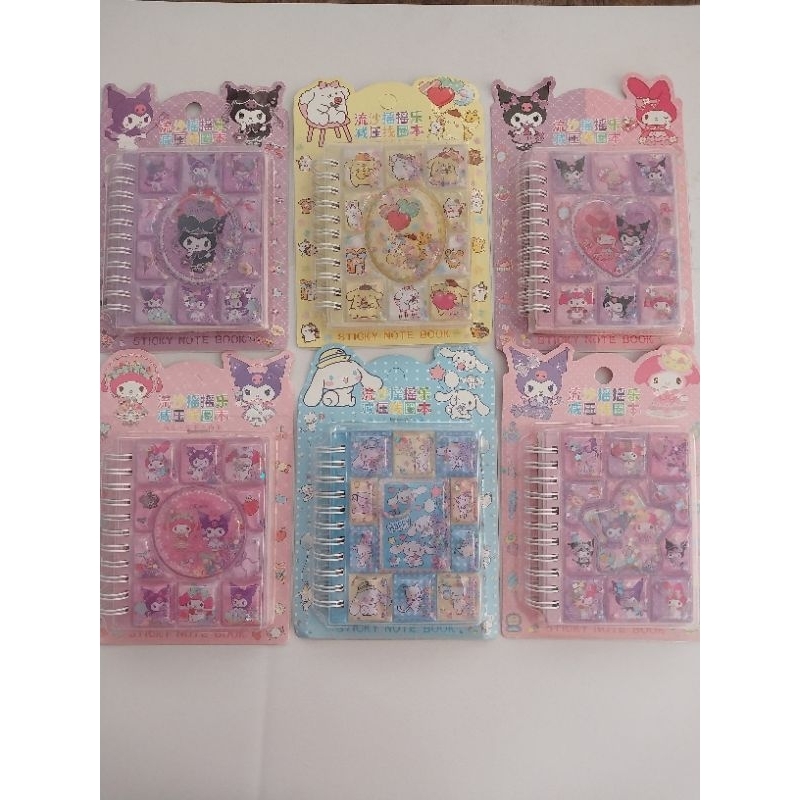 Jual Note Book Sanrio/Note Sanrio Air/Notes Sanrio Air Glitter | Shopee ...