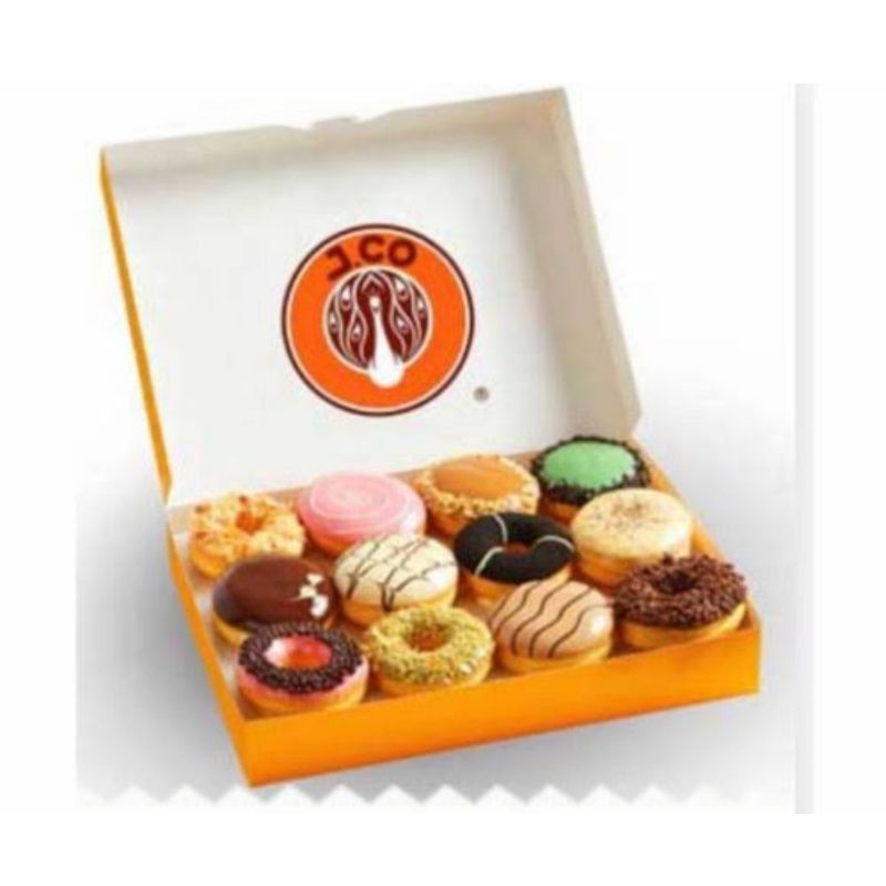 Jual 1lusin Donat Jco 12pc Original Fresh (READY STOK) | Shopee Indonesia