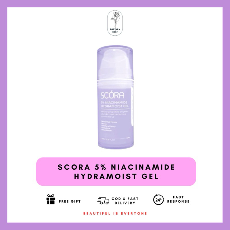 Jual [LAST STOCK] SCORA 5% Niacinamide Hydramoist Gel 100ml Pelembab Wajah yang Mencerahkan ...