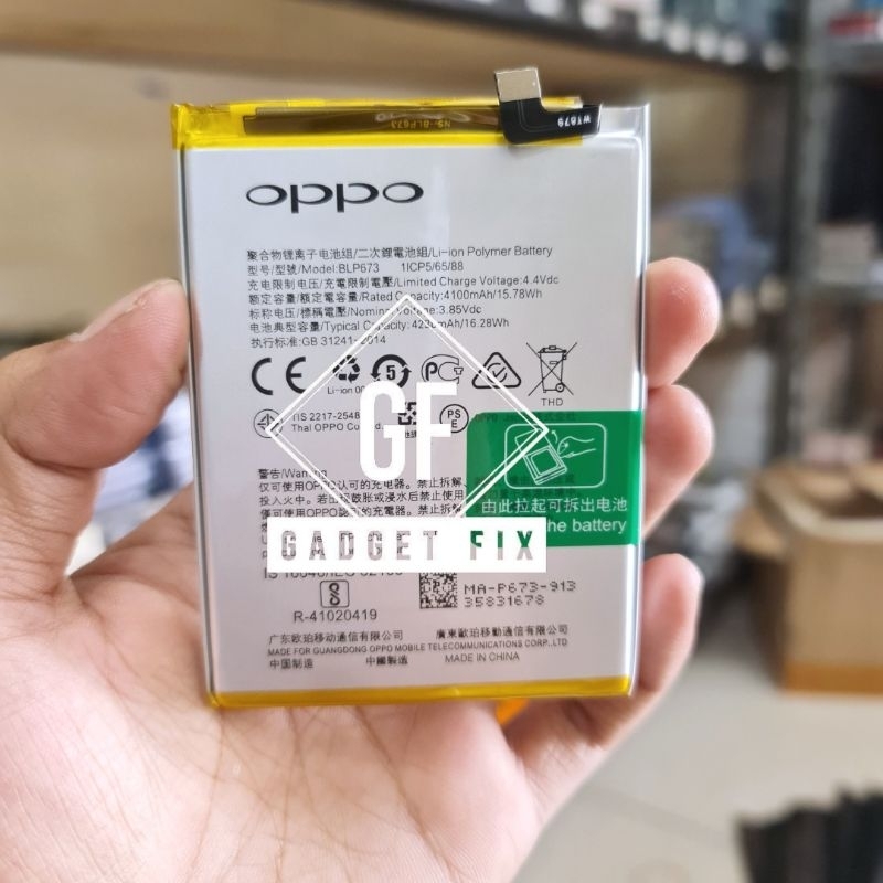 Jual Baterai Batre BLP673 Original Oppo A3S 2018 CPH1803 CPH1853 ...