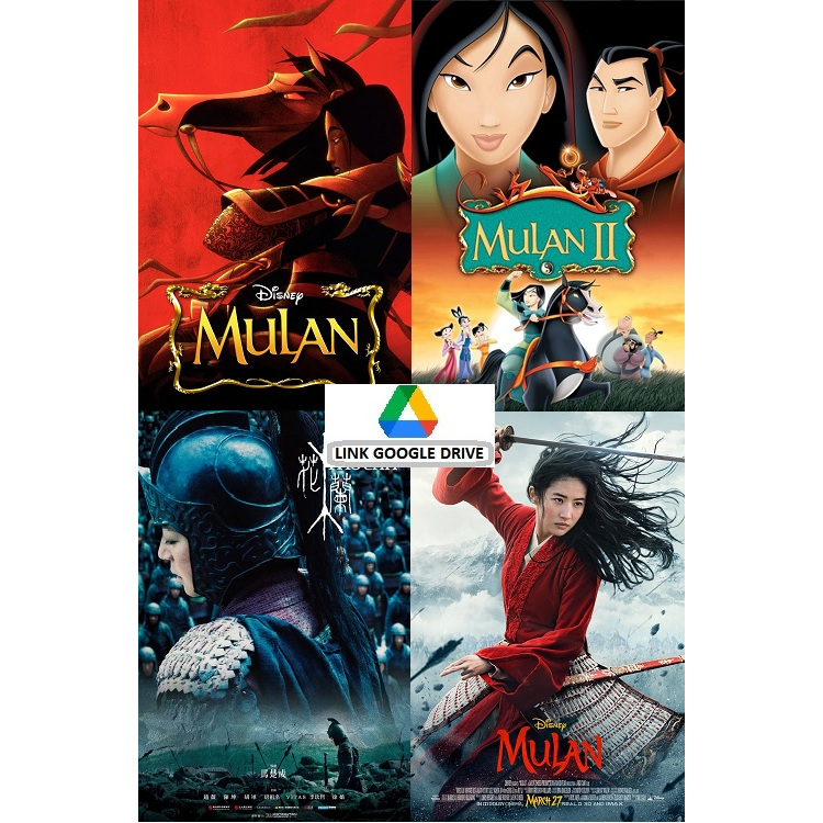 Jual FILM Mulan 1998 | Mulan II 2004 | Hua Mulan 2009 | Mulan 2020 ...