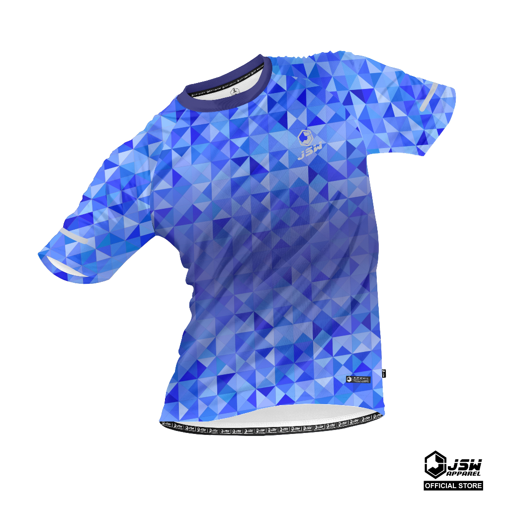 Jual JSW APPAREL - Jersey Running Printing Oneck Raglan Lengan Pendek ...