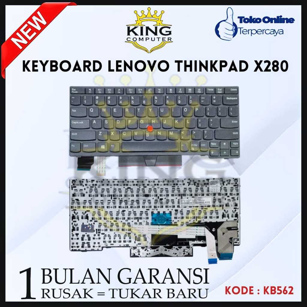 Jual KEYBOARD LENOVO THINKPAD X280 A285 X390 X395 HITAM | Shopee Indonesia