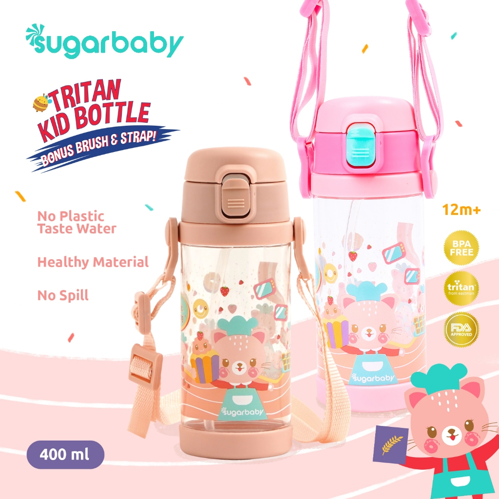 Jual Sugar Baby TRITAN Kid Bottle 400ml / Botol Minum Anak | Shopee ...