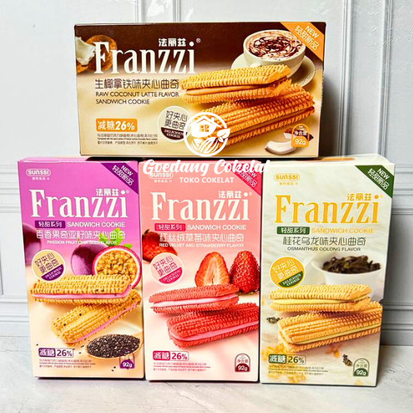 Jual Franzzi Chocolate Cookies / Biskuit Sunssi Franzzi Biskuit Kukis ...