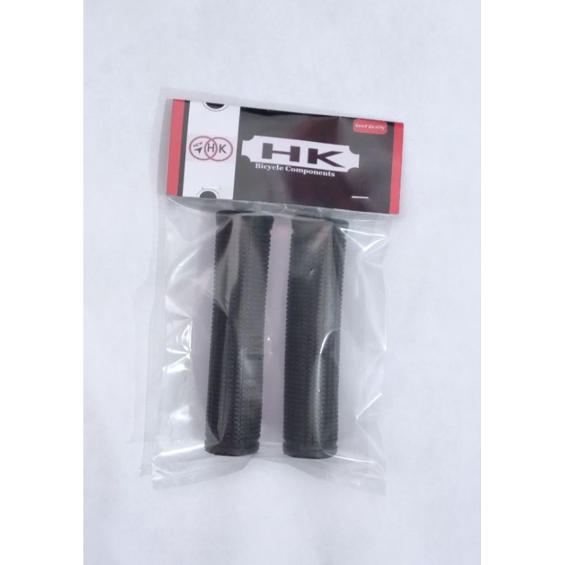 Jual HANFAT HANDGRIP SEPEDA MTB KARET STANG HITAM POLOS SEPEDA MTB ...