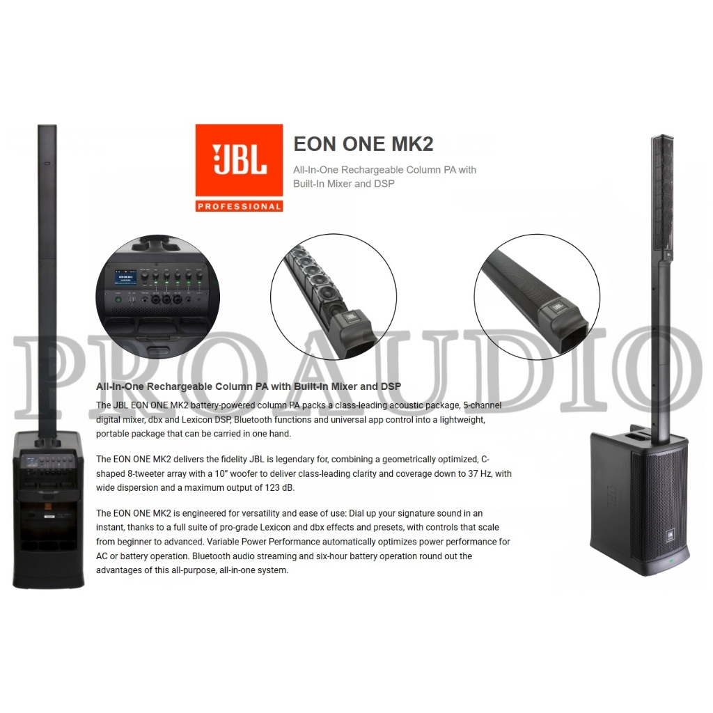 Jual Speaker Aktif JBL EON ONE MK2 / EON ONE MK 2 / EON ONE MKII PA ...