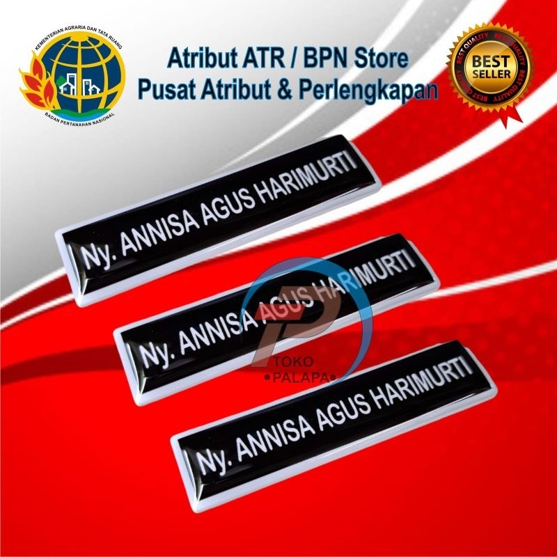 Jual NAME TAGE IKAWATI ( POLOS ) | Shopee Indonesia