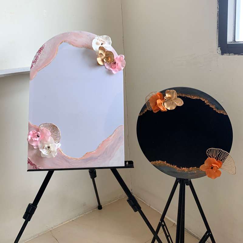 Jual PAPAN AKRILIK RESIN CUSTOM/PAPAN GRADUATION,WEDDING | Shopee Indonesia