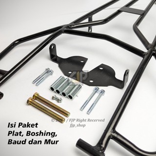 Jual Behel WR 155 Bracket Rak Bagasi Yamaha WR155 Breket Besi Belakang ...