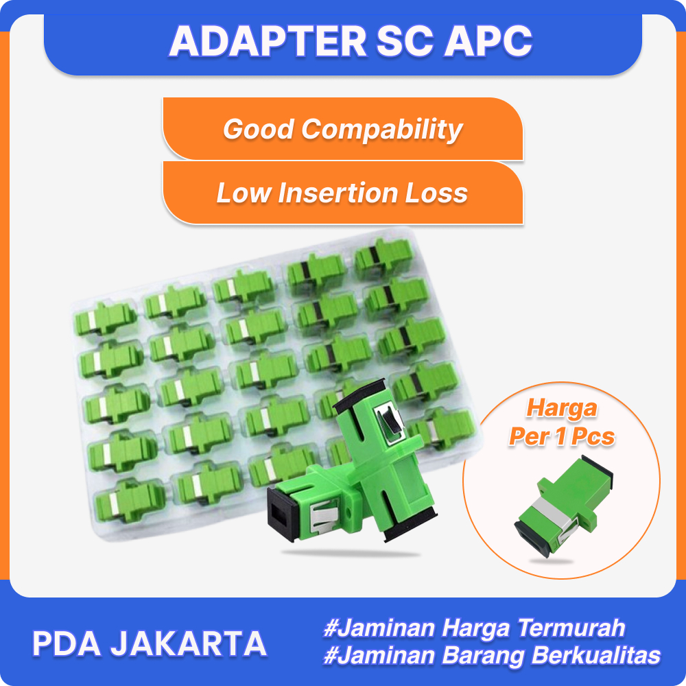 Jual Adapter SC APC Fiber Optical Sensors /adaptor-FIBER OPTIC ADAPTOR ...