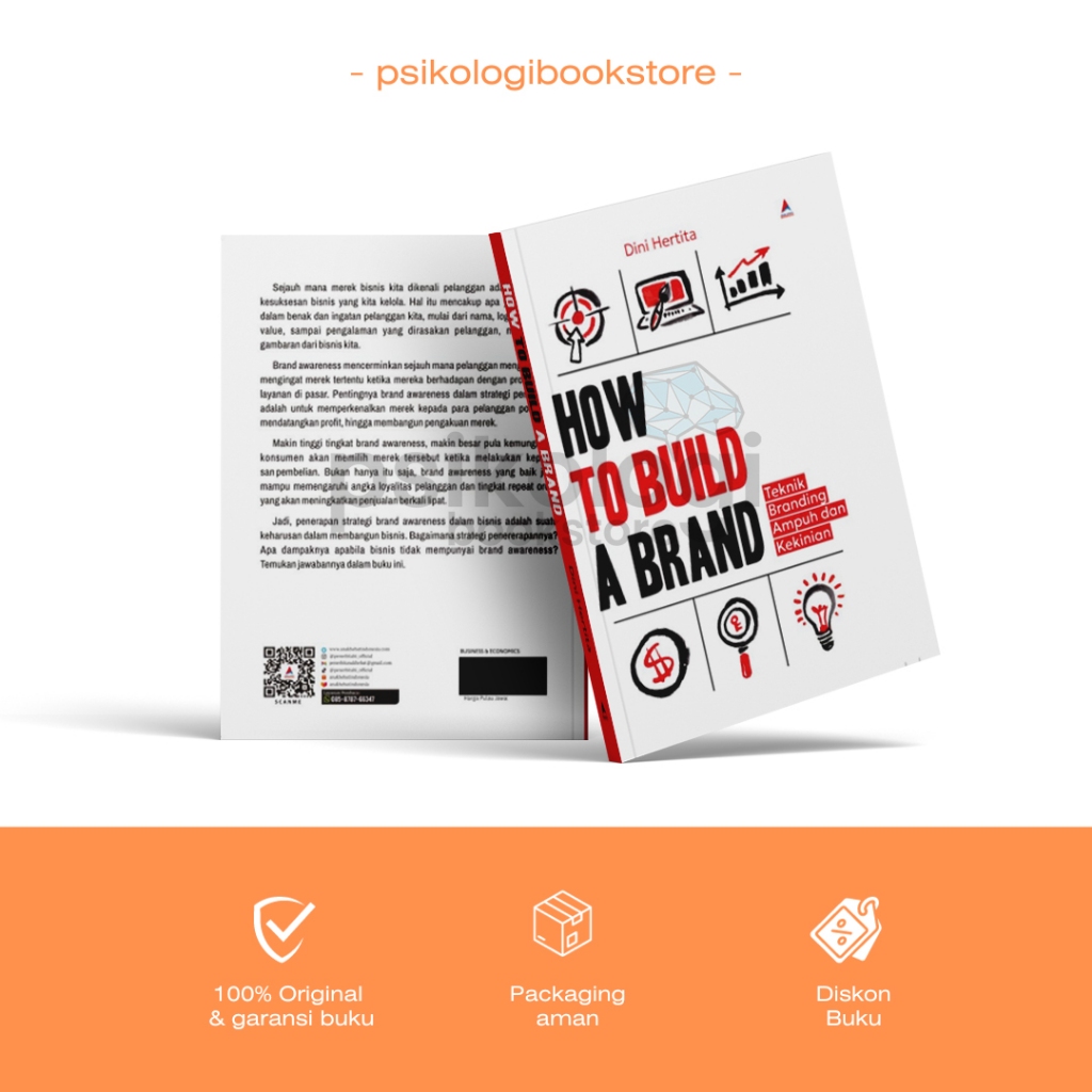 Jual Buku How To Build A Brand : Teknik Branding Ampuh Dan Kekinian ...