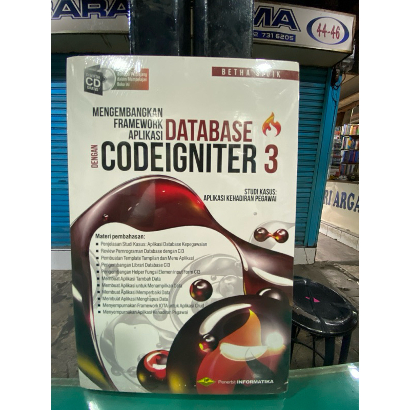 Jual buku mengembangkan framework aplikasi database dengan codeigniter3 | Shopee Indonesia