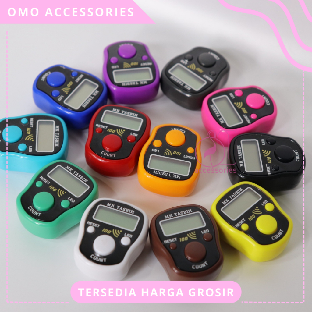 Jual [MK TASBIH] Tasbih Mini Digital Alarm Kelipatan 100 / Tally ...