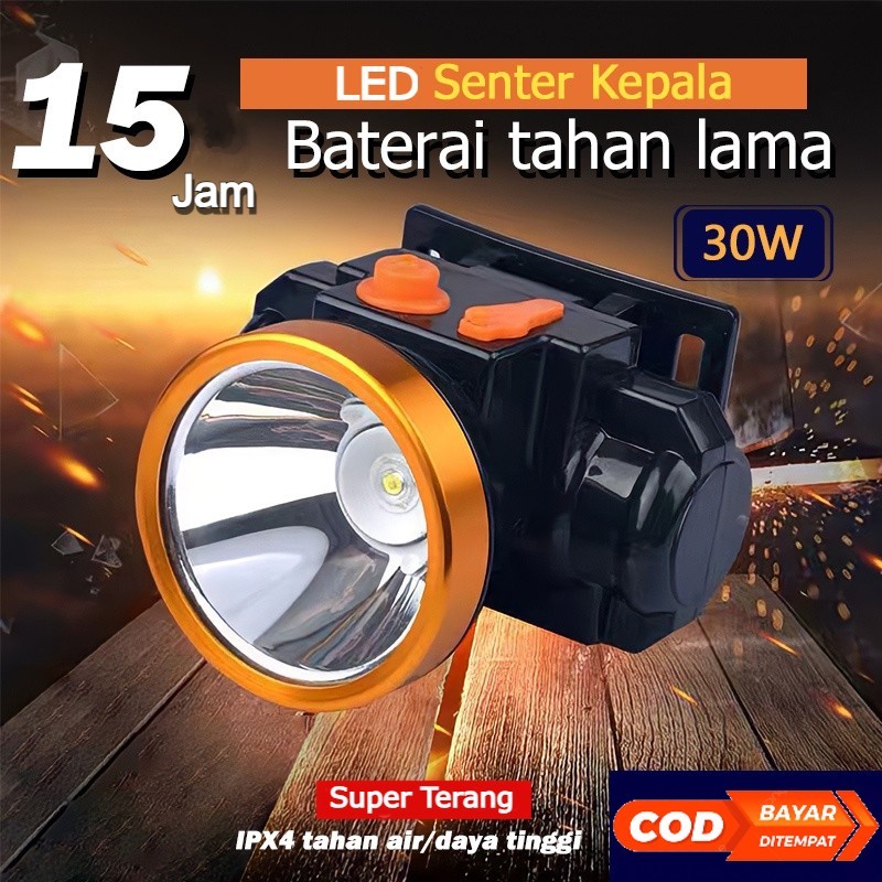 Jual Senter Kepala LED Headlamp Super Terang / Lampu Kepala Zoom Outdoor Tahan Lama | Shopee ...