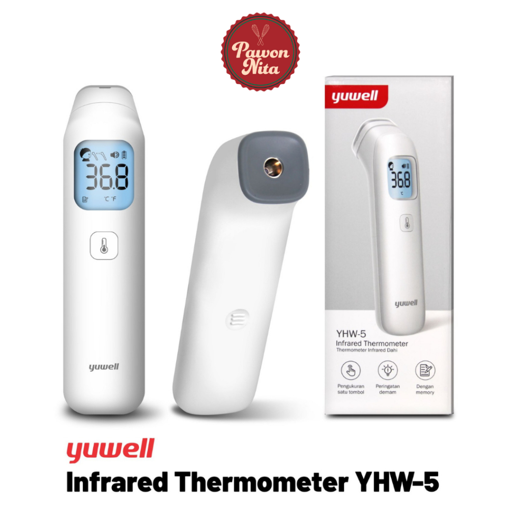 Jual ONEMED YUWELL Thermometer Infrared / Termometer Dahi | Shopee ...