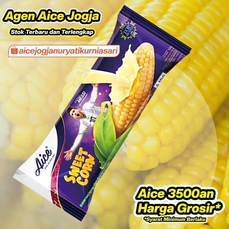Jual Es Krim Aice Jagung isi 40 / Ice Cream Aice Sweet corn 1dus 3000an ...