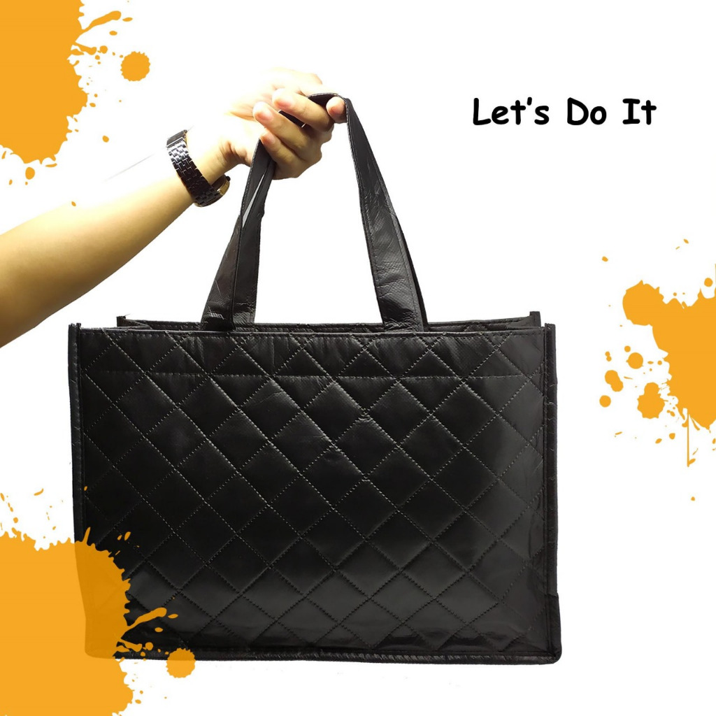 Jual Daiichi - Shoping Bag Tas Belanja Let's Do It | Shopee Indonesia